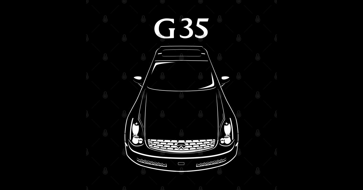 G35 Coupe 3rd gen 2003-2007 - G35 - Sticker | TeePublic
