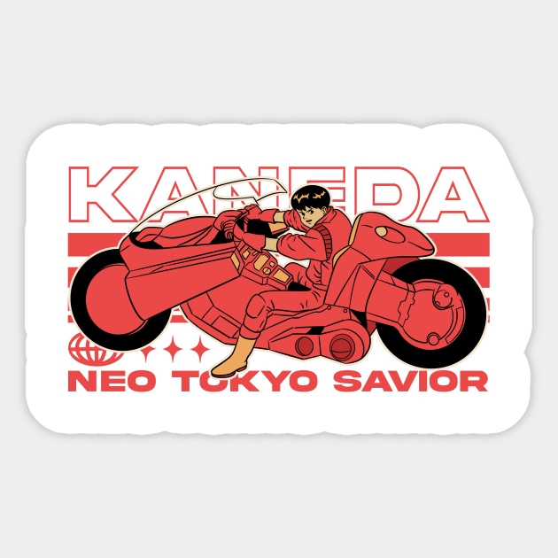 savior of neo tokyo - Neo Tokyo - Sticker | TeePublic