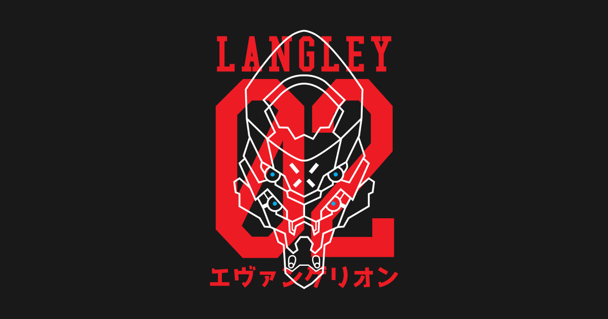 EVA 02 front/back - Neon Genesis Evangelion - T-Shirt | TeePublic