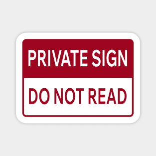 Do Not Disturb Door Sign Magnets for Sale | TeePublic