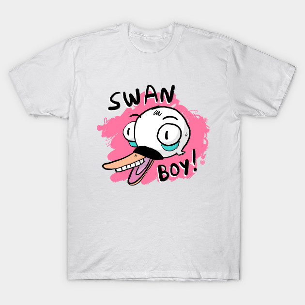 Swan Boy! - Swan Boy - T-Shirt | TeePublic