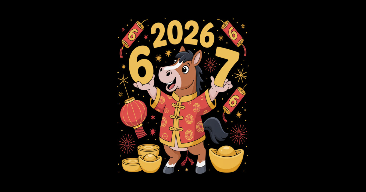 Year of the Horse 2026 - Year Of The Horse 2026 - Phone Case | TeePublic