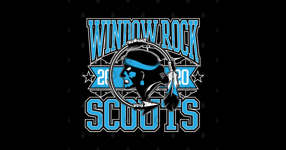 Window Rock Scouts - Window Rock - Sticker | TeePublic