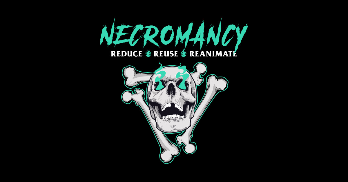 DnD Necromancy - Dnd - Sticker | TeePublic