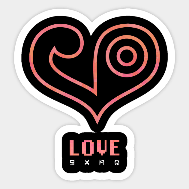 Digimon Crest of Love - Dorumon - Sticker | TeePublic