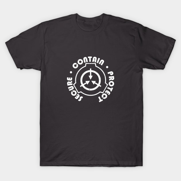 SCP Secure Contain Protect Logo - Scp Foundation - T-Shirt | TeePublic