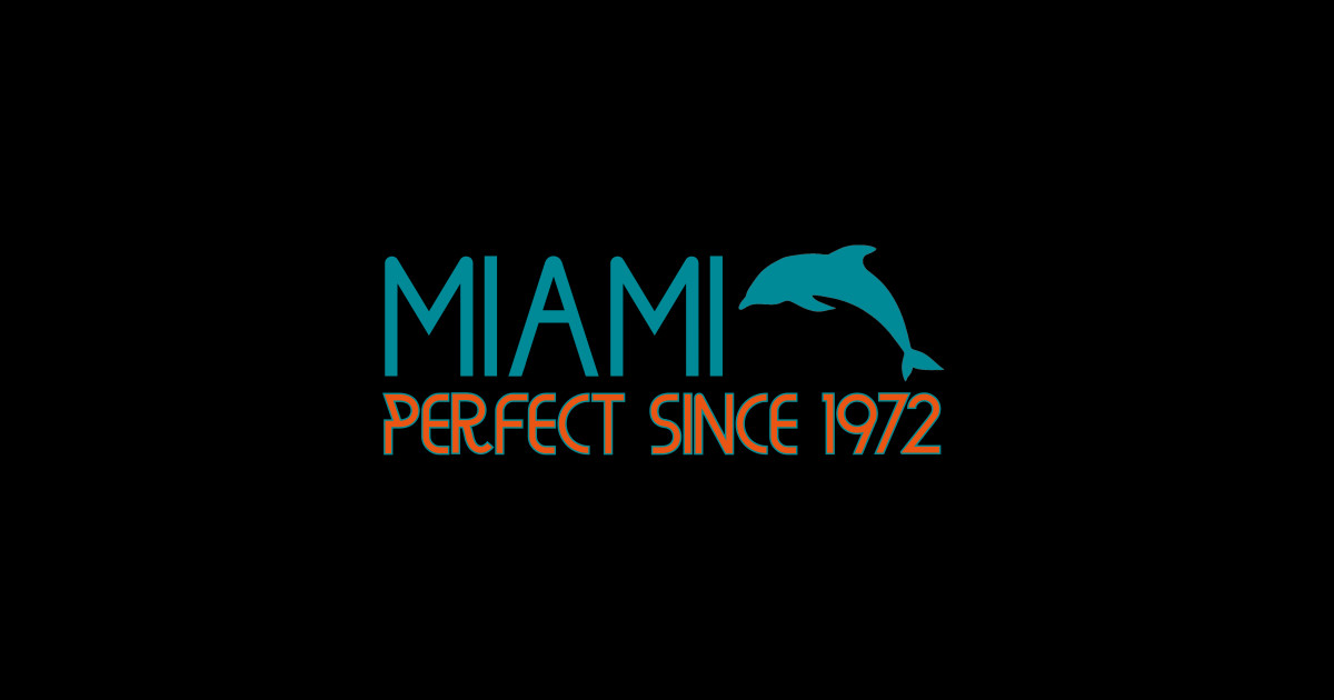 Miami Dolphins - Miami Dolphins - Sticker | TeePublic