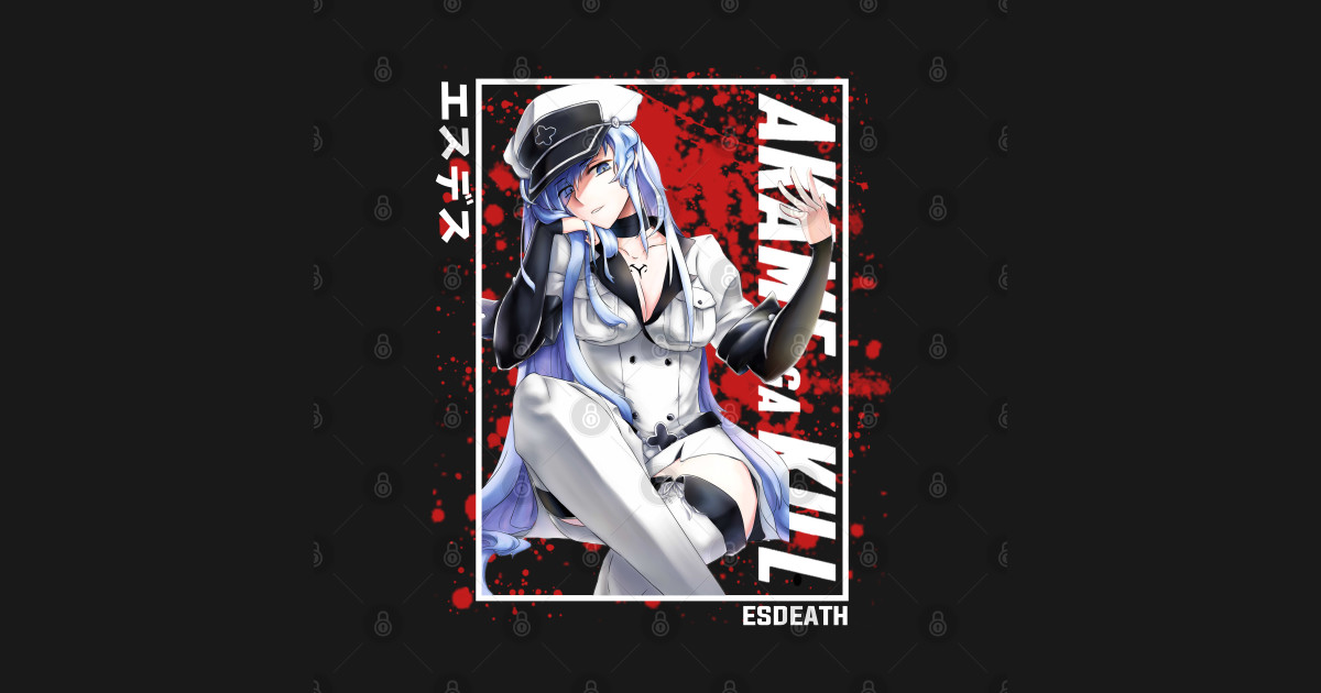 Esdeath - Akame Ga Kill - Akame Ga Kill - T-Shirt | TeePublic