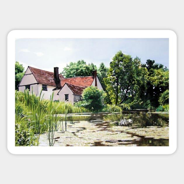 Flatford Mill - Flatford - Sticker | TeePublic