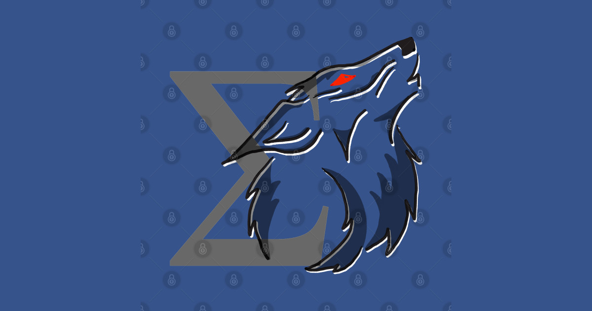 Sigma wolf - Sigma Male - Hoodie | TeePublic