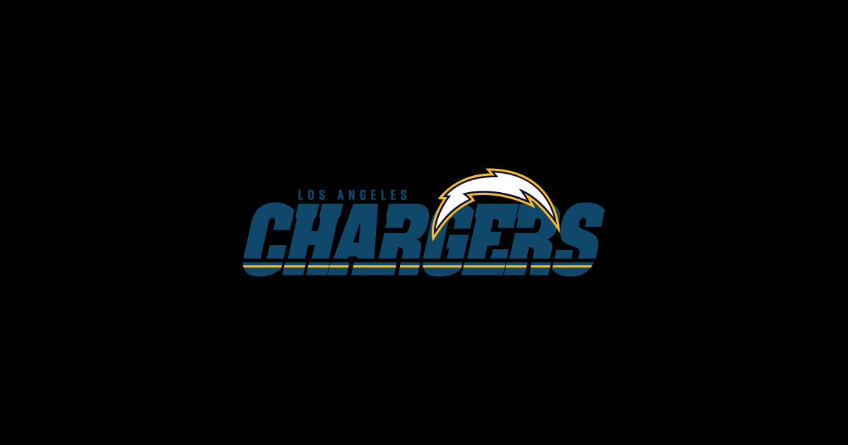 Old Chargers Text Style II - Los Angeles Chargers - Sticker | TeePublic