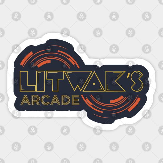 Litwaks - Arcade - Sticker | TeePublic