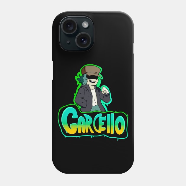 Garcello fnf mod character graffiti - Fnf Garcello - Phone Case | TeePublic