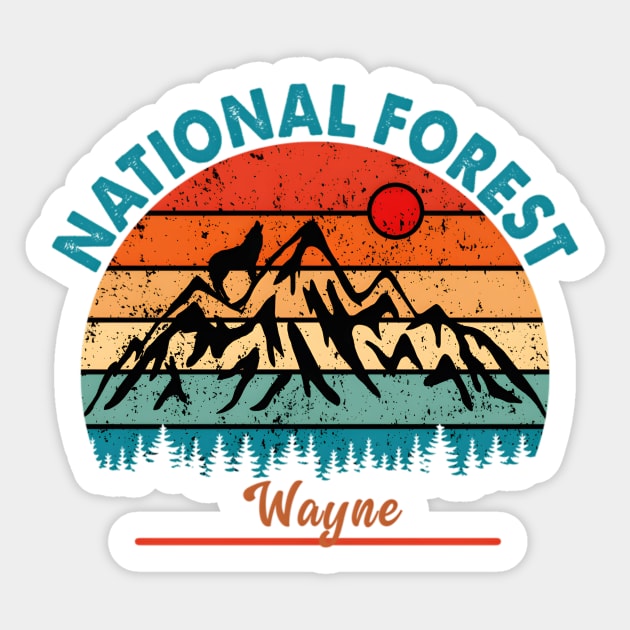 Wayne National Forest - Wayne - Sticker | TeePublic
