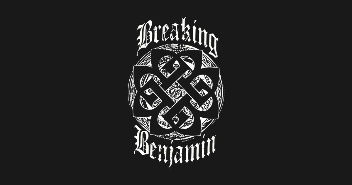 Breaking Benjamin Iconic Celtic Knot Distressed Grunge Symbol ...