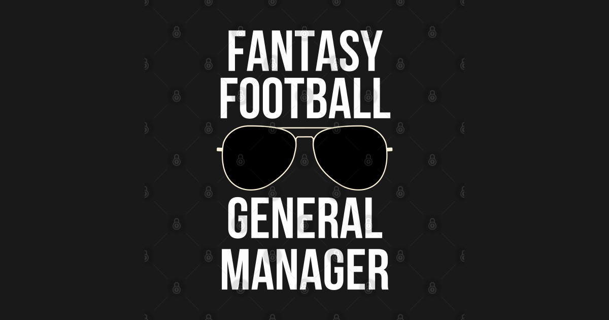 Fantasy Football general manager cool glasses FFL draft - Fantasy - T ...