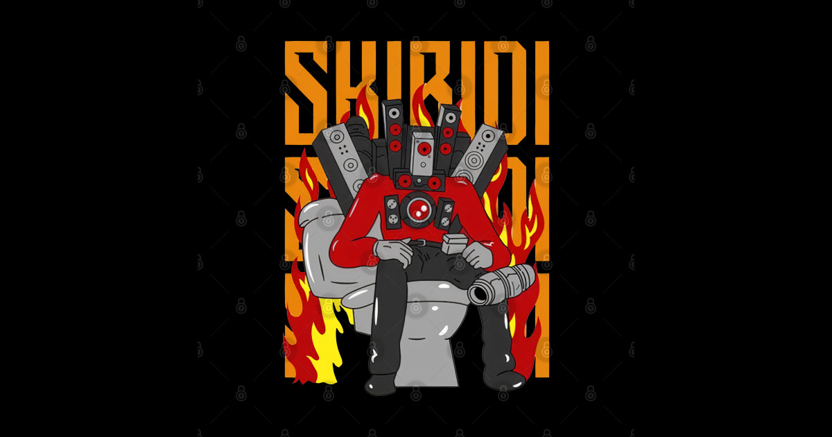 Skibidi toilet - Skibidi Toilet - Posters and Art Prints | TeePublic
