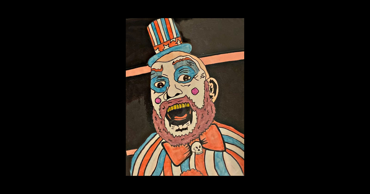 Captain Spaulding - Captain Spaulding - Sticker | TeePublic