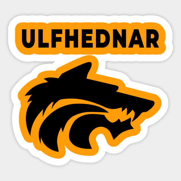 Ulfhednar (Black Logo) - Viking - Sticker | TeePublic