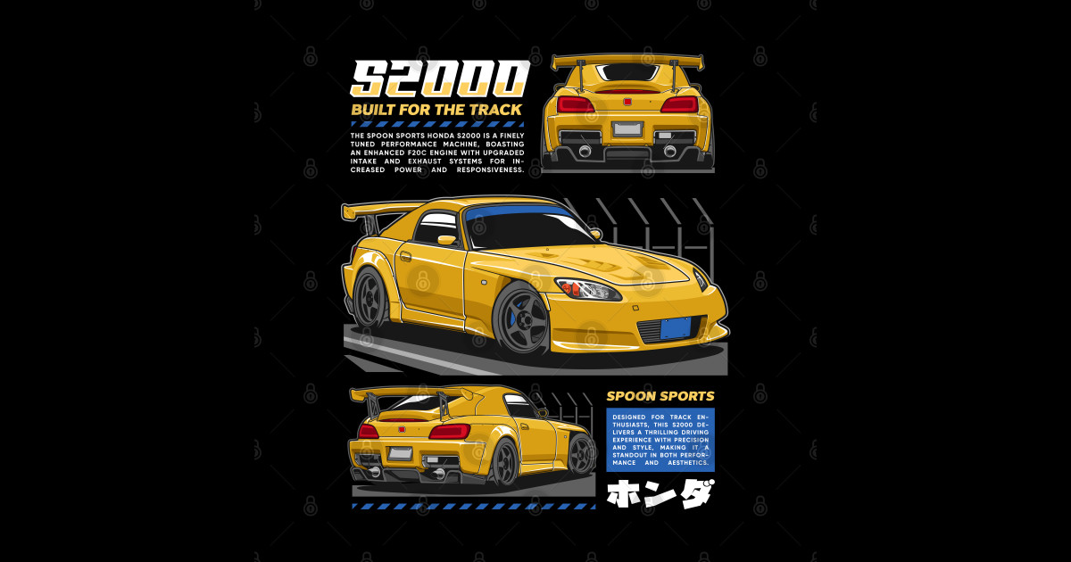 S2000 - S2000 - Sticker | TeePublic