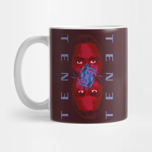 Tenet (Red & Blue) - Tenet - Mug | TeePublic