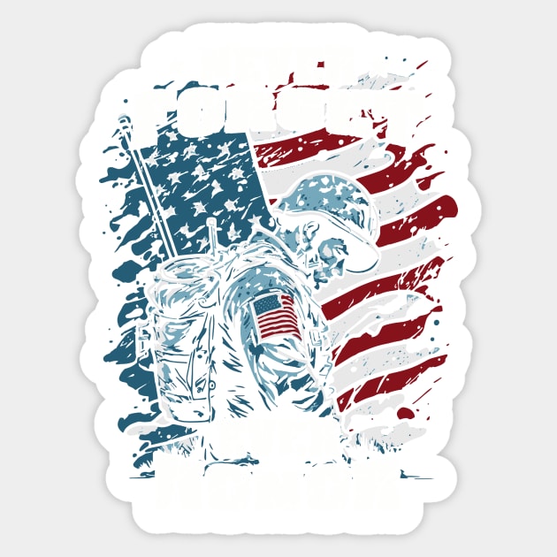 Never Forget Ever Honor - Veterans Day Gifts - Sticker | TeePublic