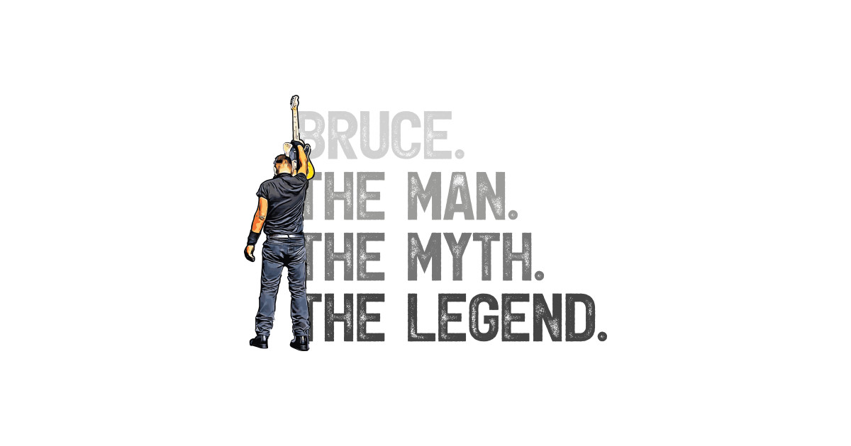 Bruce Springsteen [Color] - Springsteen - T-Shirt | TeePublic