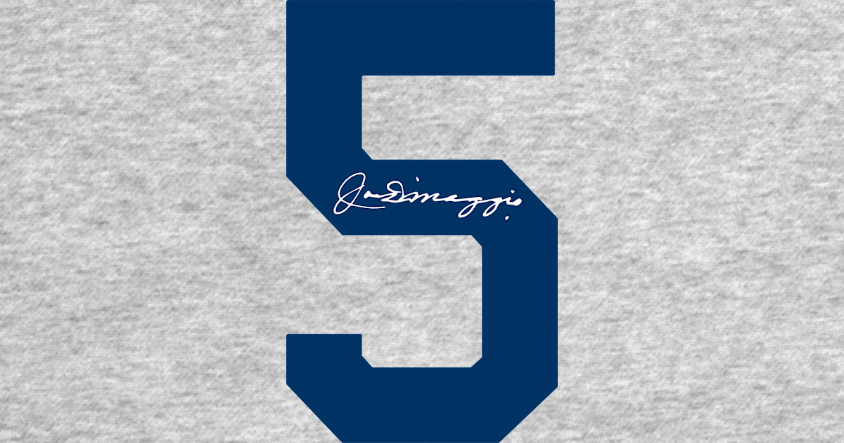 Joe DiMaggio - 5 - Joe Dimaggio - T-Shirt | TeePublic