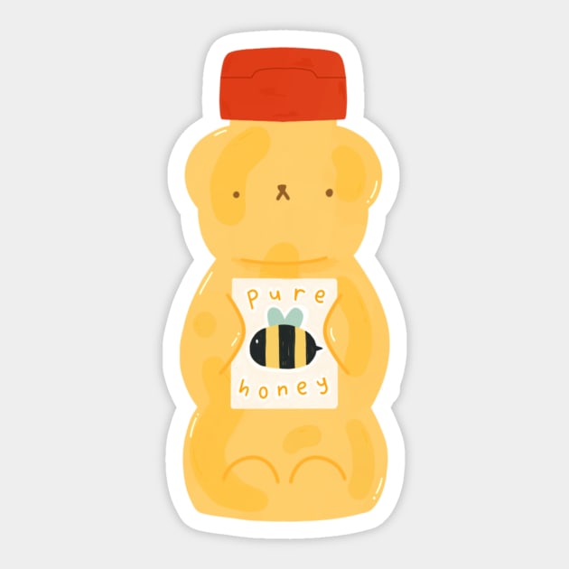 Pure honey - Honey - Sticker | TeePublic