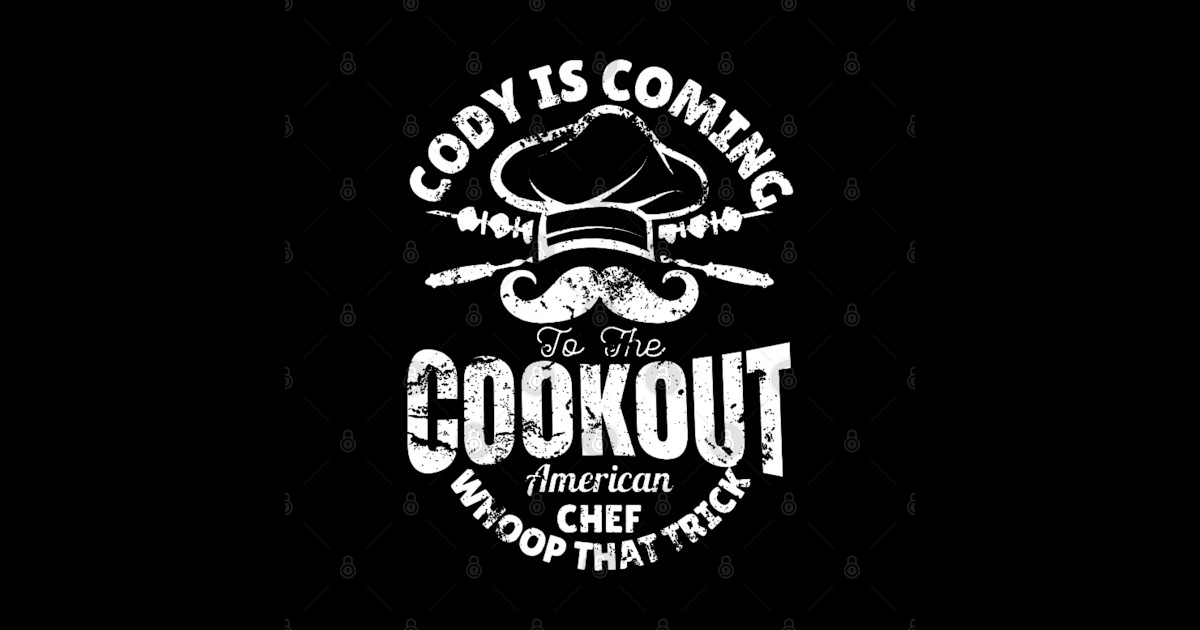 Cody Rhodes at the Cookout Wrestling Merch Wrestling Fan Gift - BBQ ...