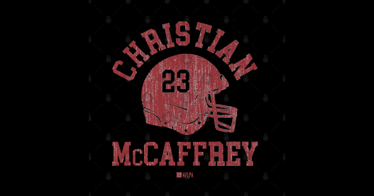 Christian McCaffrey San Francisco Helmet Font - Christian Mccaffrey ...