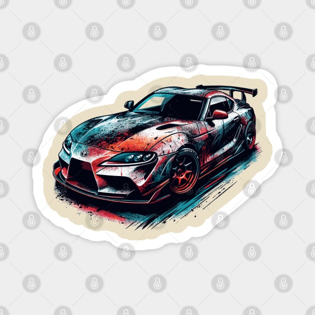 Toyota Supra - Toyota - Magnet | TeePublic