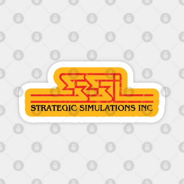 Retro Computer Strategic Simulations Inc SSI Logo Vintage - Dungeons ...