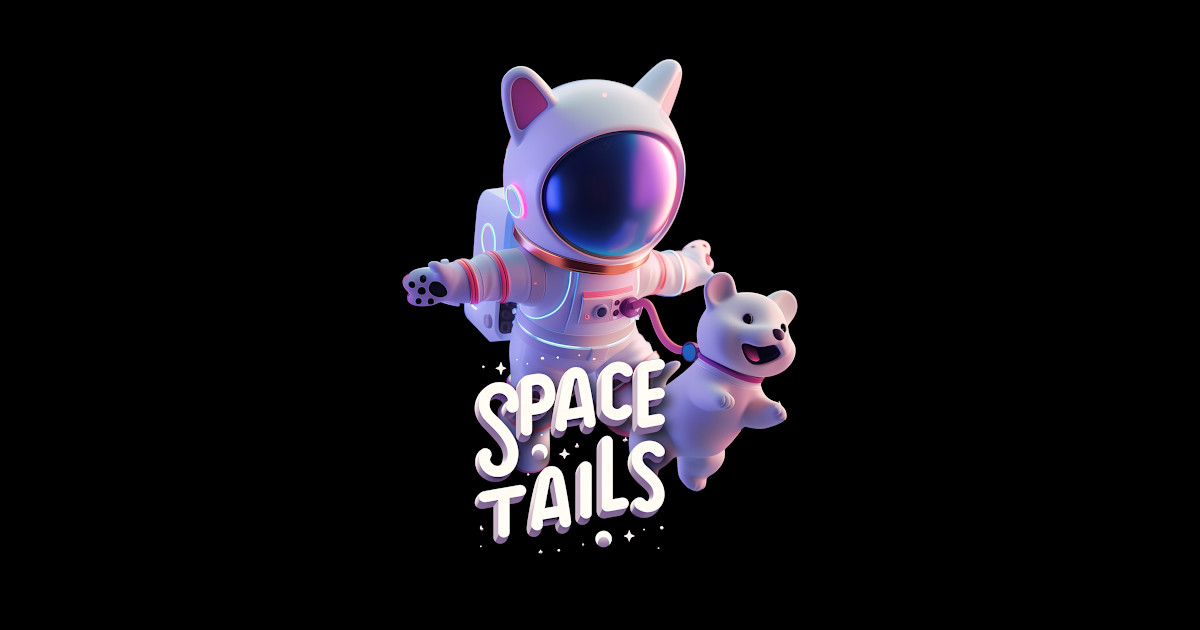 Space Tails - Space Tails - Posters and Art Prints | TeePublic