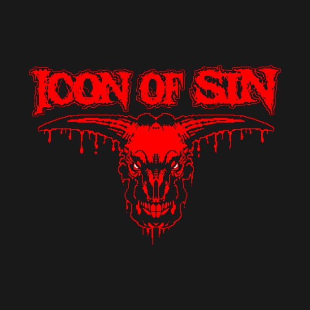 Icon of Sin - Pixel - T-Shirt | TeePublic