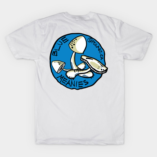 Blue Meanies Logo Only - Magic Mushrooms - T-Shirt | TeePublic