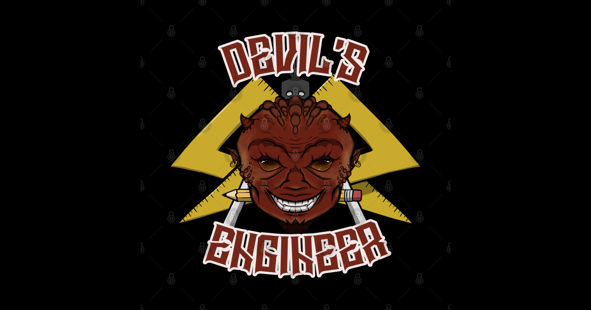 Devil's Engineer - Engineer - Posters and Art Prints | TeePublic