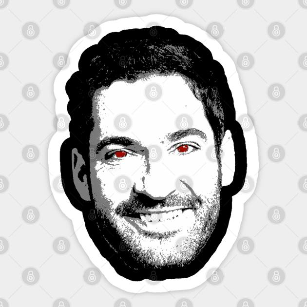 Devilishly Handsome - Lucifer Morningstar - Sticker | TeePublic