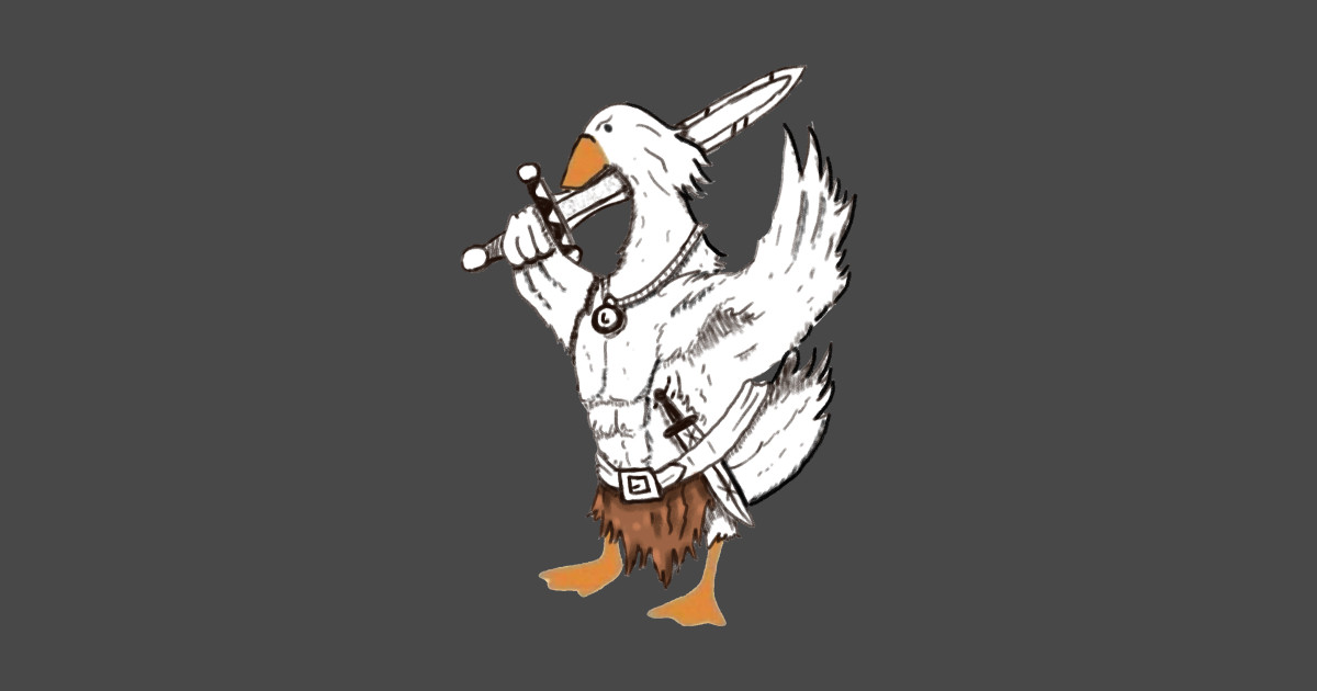 Duck. The Barbarian - Barbarian - T-Shirt | TeePublic