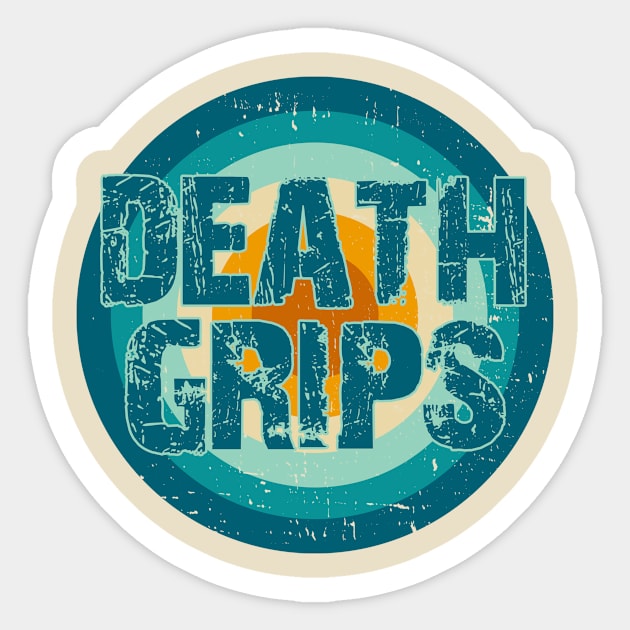 vintage color death grips - Death Grips - Sticker | TeePublic