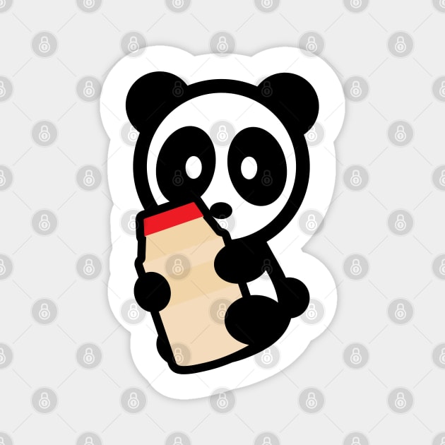 Panda Yogurt Drink Bambu Brand Bear Asian Food Snack Animal Sweet ...