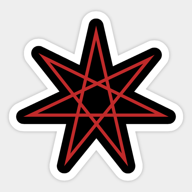 Otherkin Seven Pointed Star - Otherkin - Sticker | TeePublic