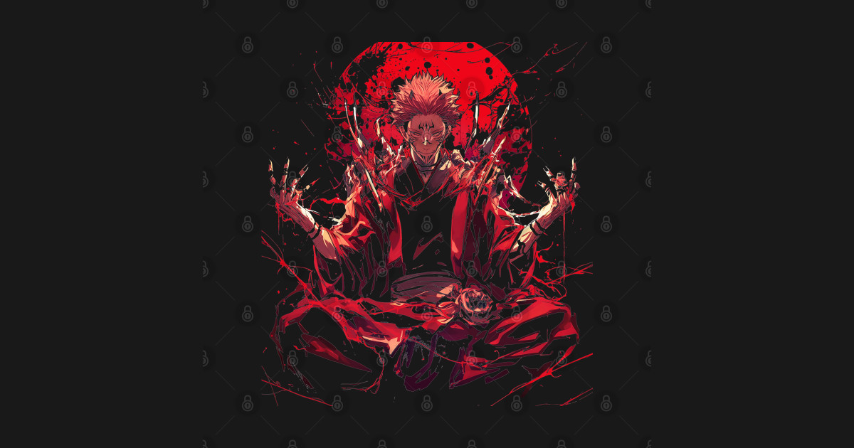 Heian Era Sukuna from Jujutsu Kaisen - Sukuna - T-Shirt | TeePublic