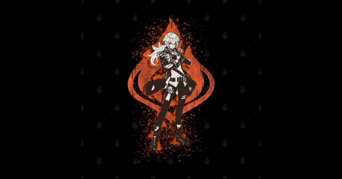 Genshin Impact Diluc - Genshin Impact - Sticker | TeePublic