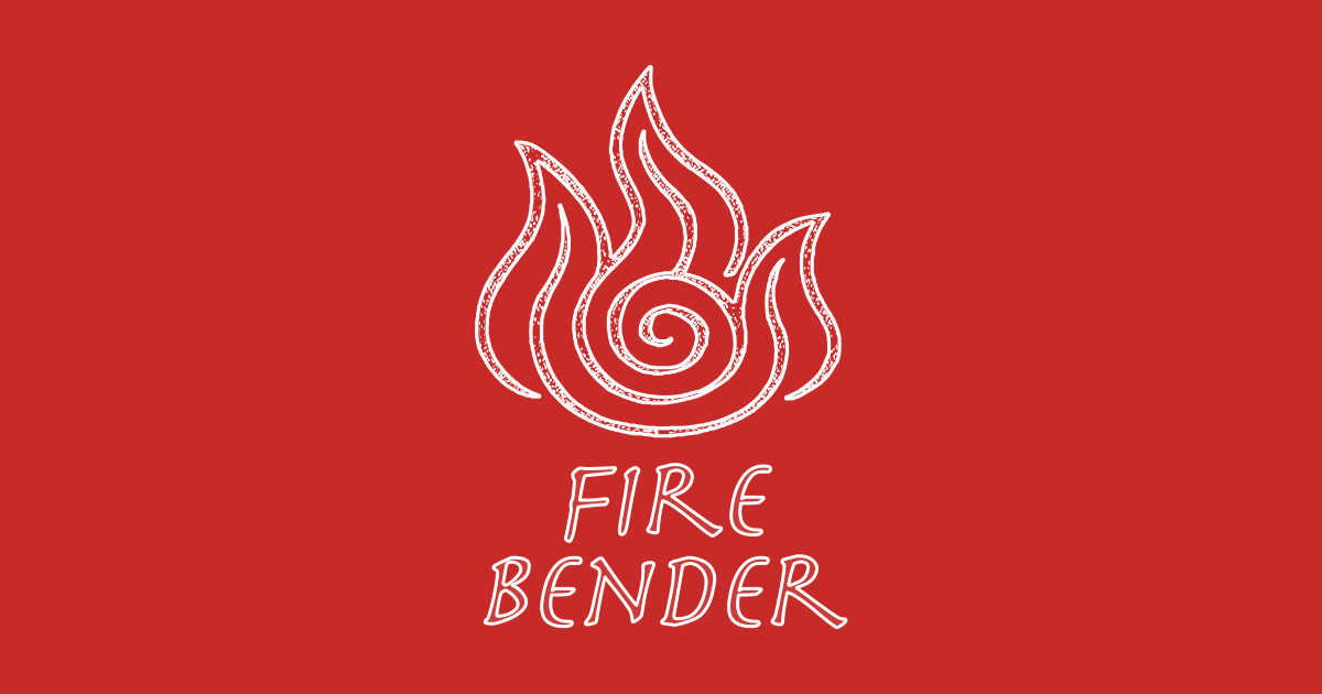 Fire Bender - Avatar The Last Airbender - T-Shirt | TeePublic