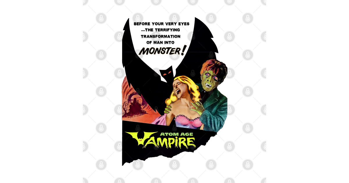 Atom Age Vampire - Vampire - T-Shirt | TeePublic