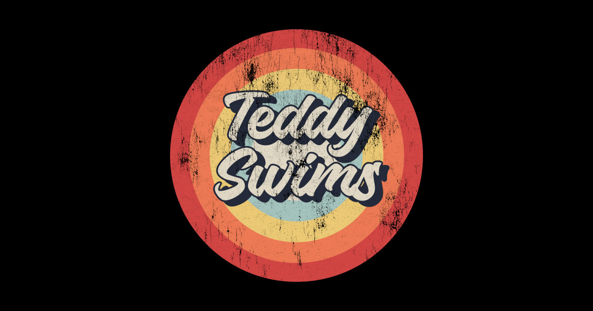 teddy swims vintage - Teddy Swims - Sticker | TeePublic