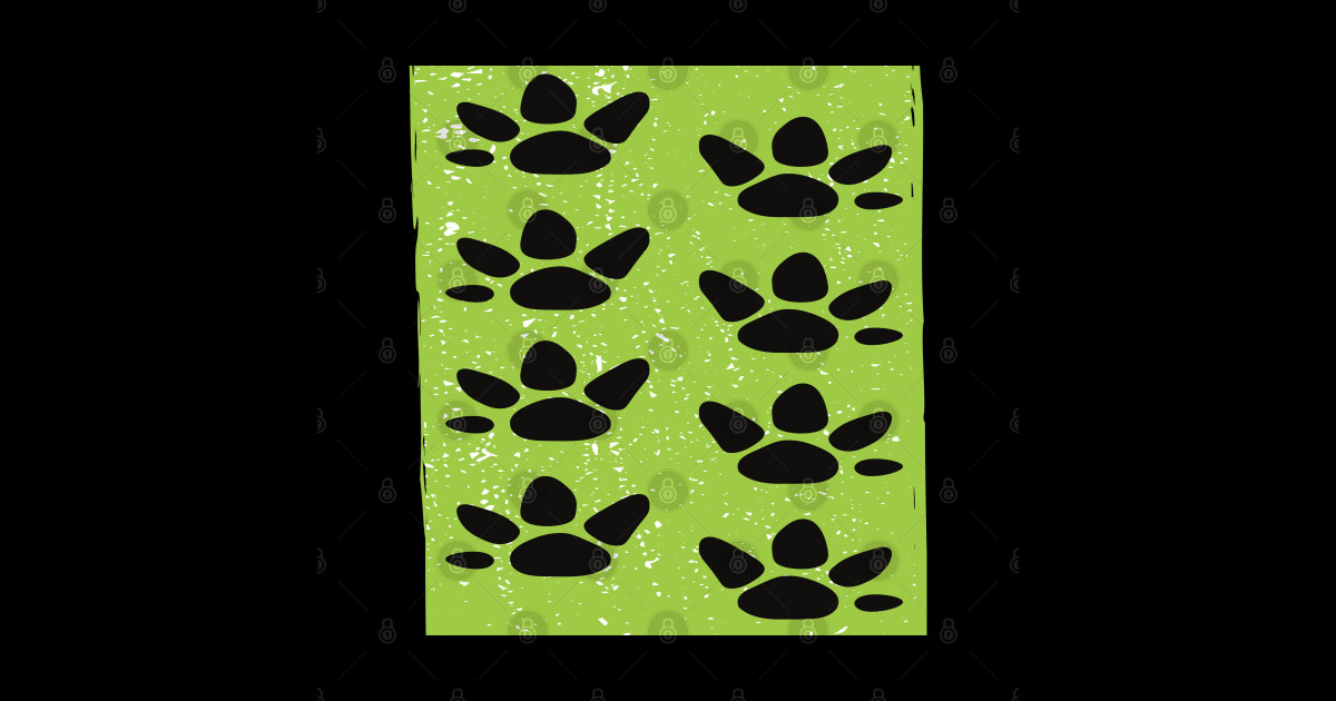 Footprints of a capybara - Capybara - Sticker | TeePublic