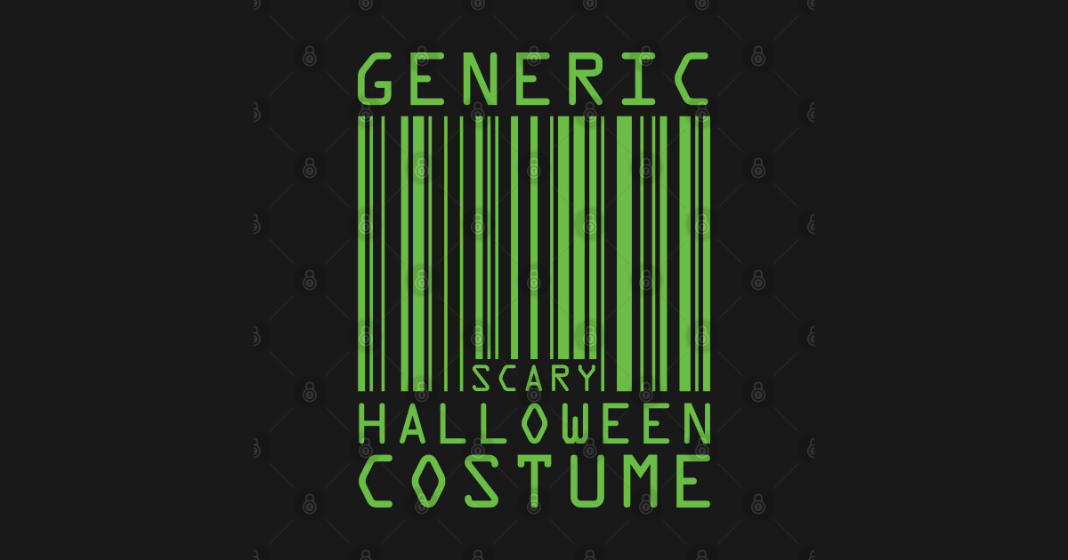 Halloween Barcode Costume (Green)[HT] - Halloween - T-Shirt | TeePublic