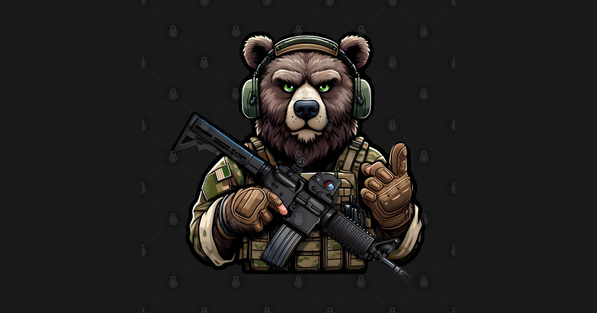 Tactical Bears - Tactical - T-Shirt | TeePublic